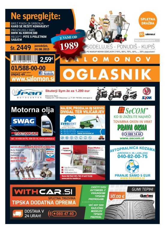 Salomonov oglasnik - Št. 2449